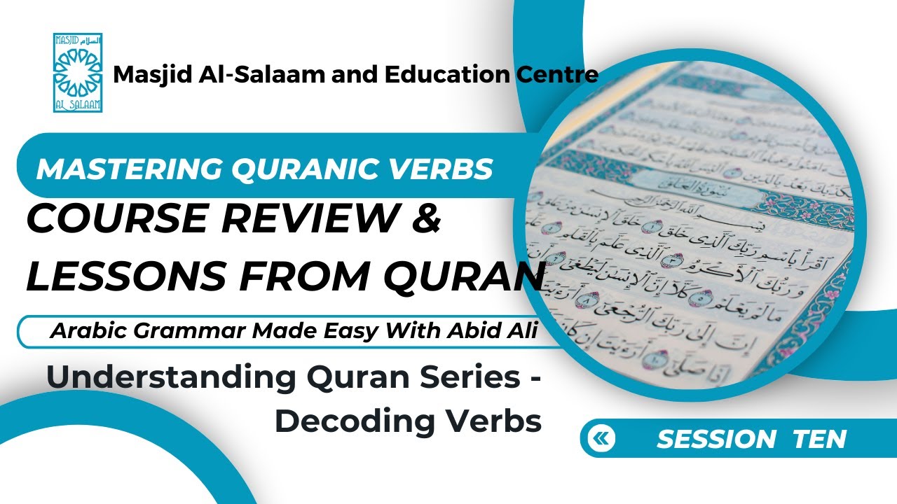 Mastering Quranic Verbs - Course Review And Lessons From Quran ...