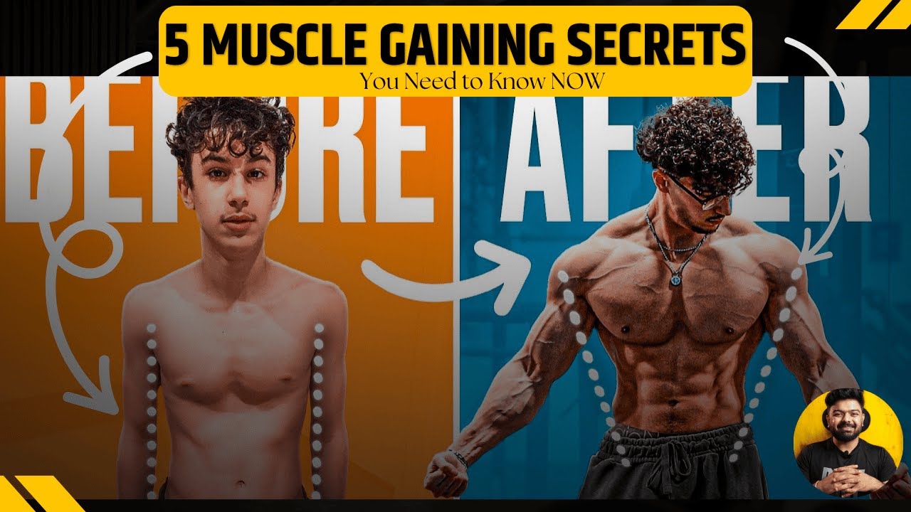 5 Muscle Gaining Secrets You Need to Know NOW - YouTube