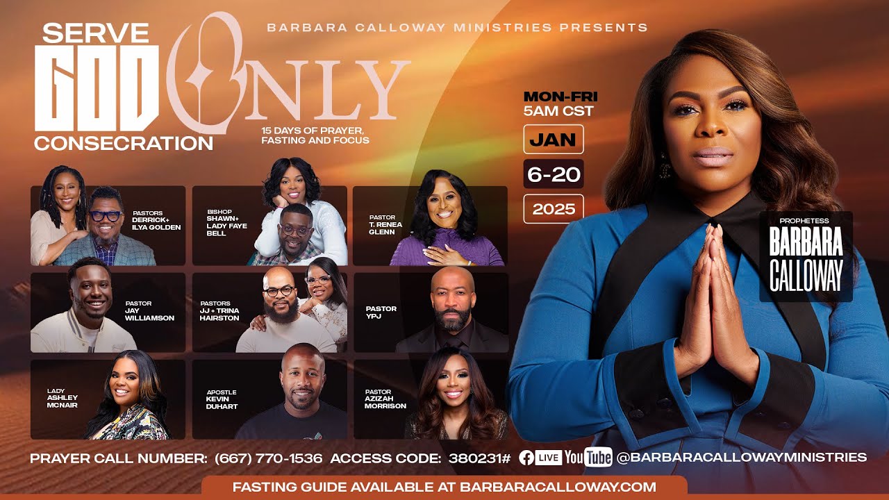 Day 15 Consecration with Pastor T. Renea Glenn - YouTube