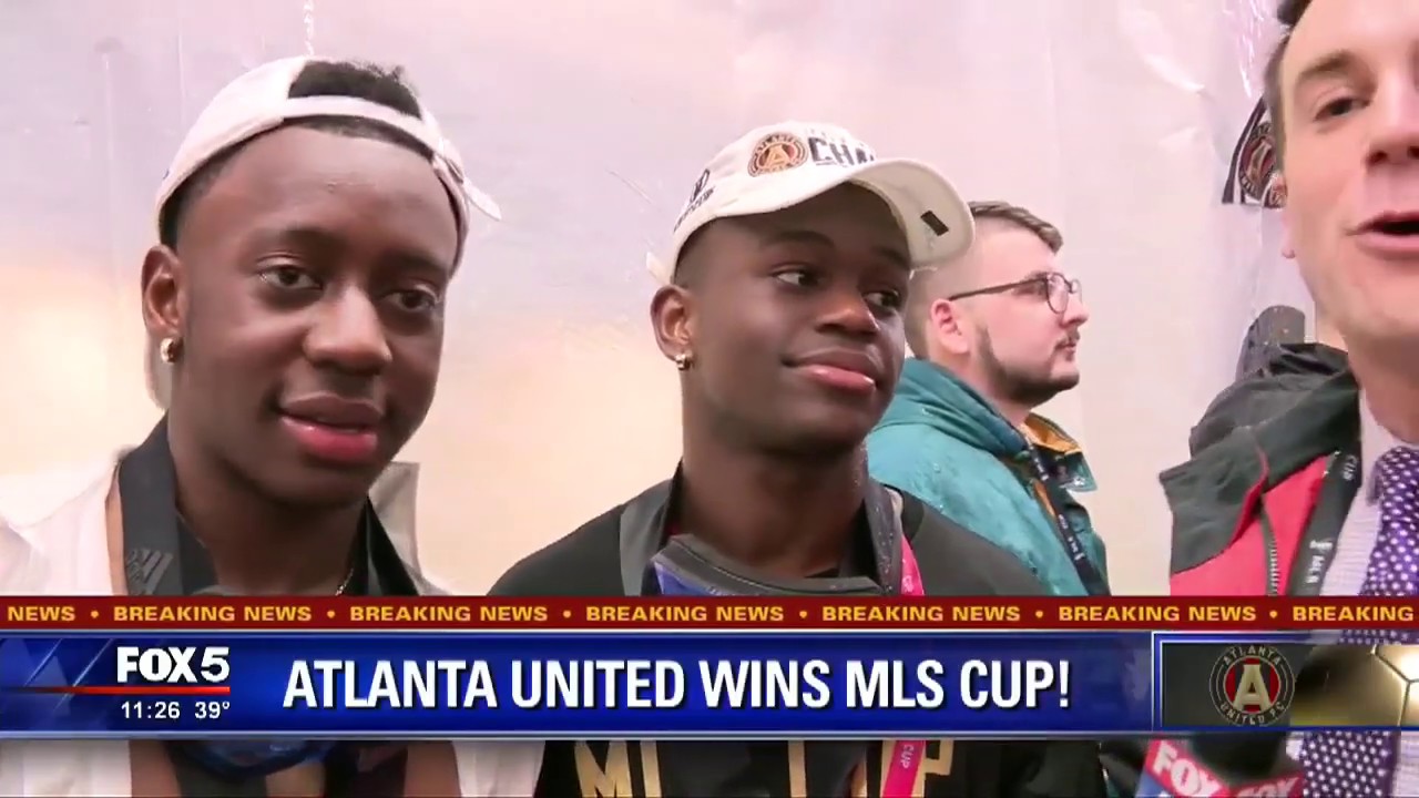 Atlanta United's George Bello & Chris Goslin on MLS Cup victory - YouTube