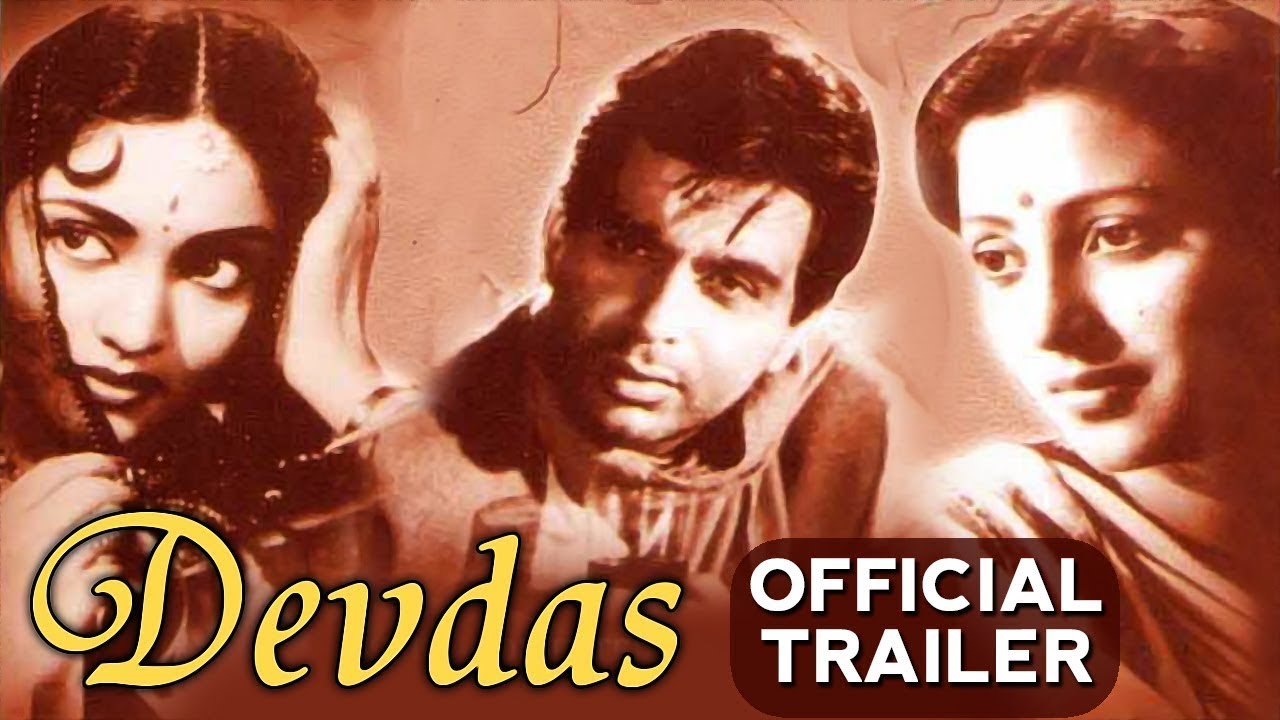 Devdas | (1955) Official Trailer | Dilip Kumar | Suchitra Sen ...
