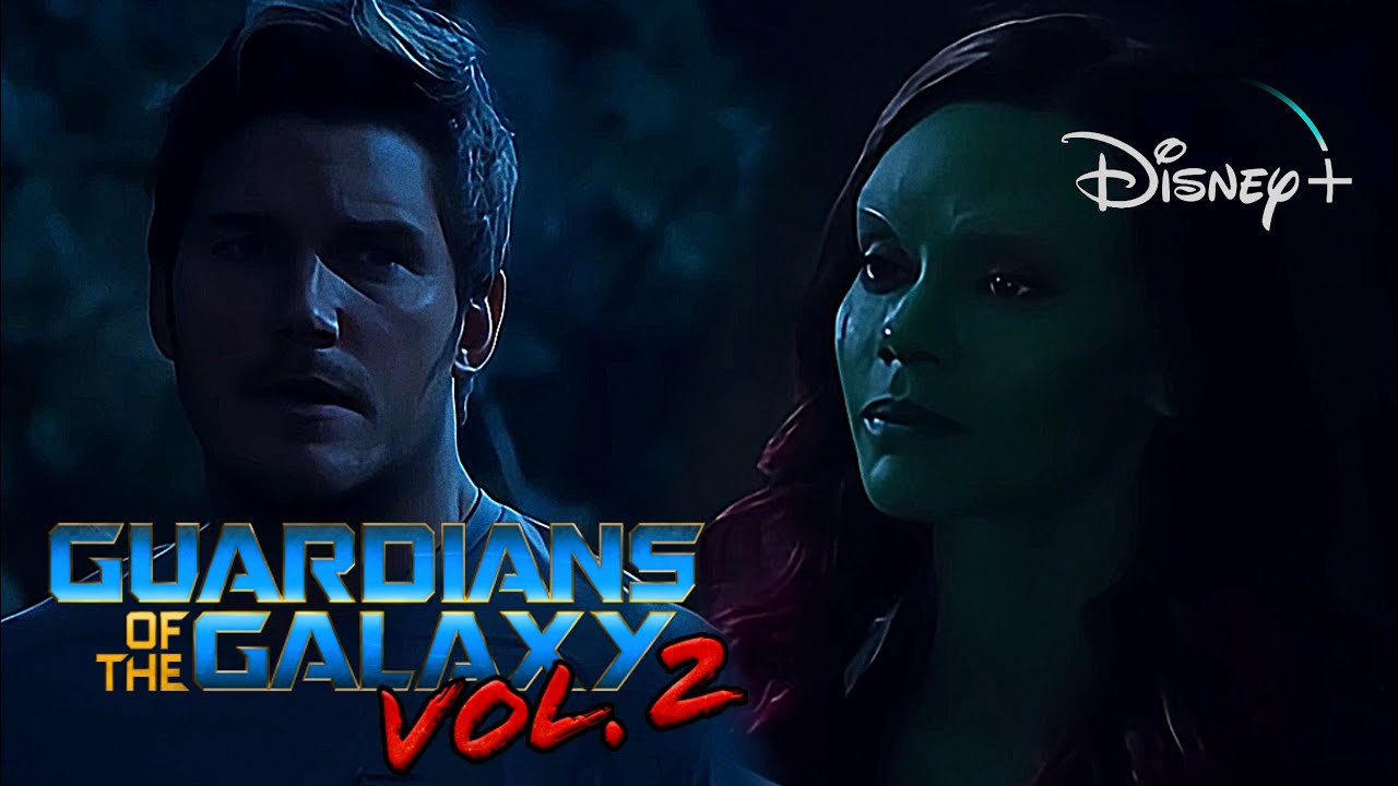 Guardians Of The Galaxy 2 | Peter Quill And Gamora Scene | Disney+ ...
