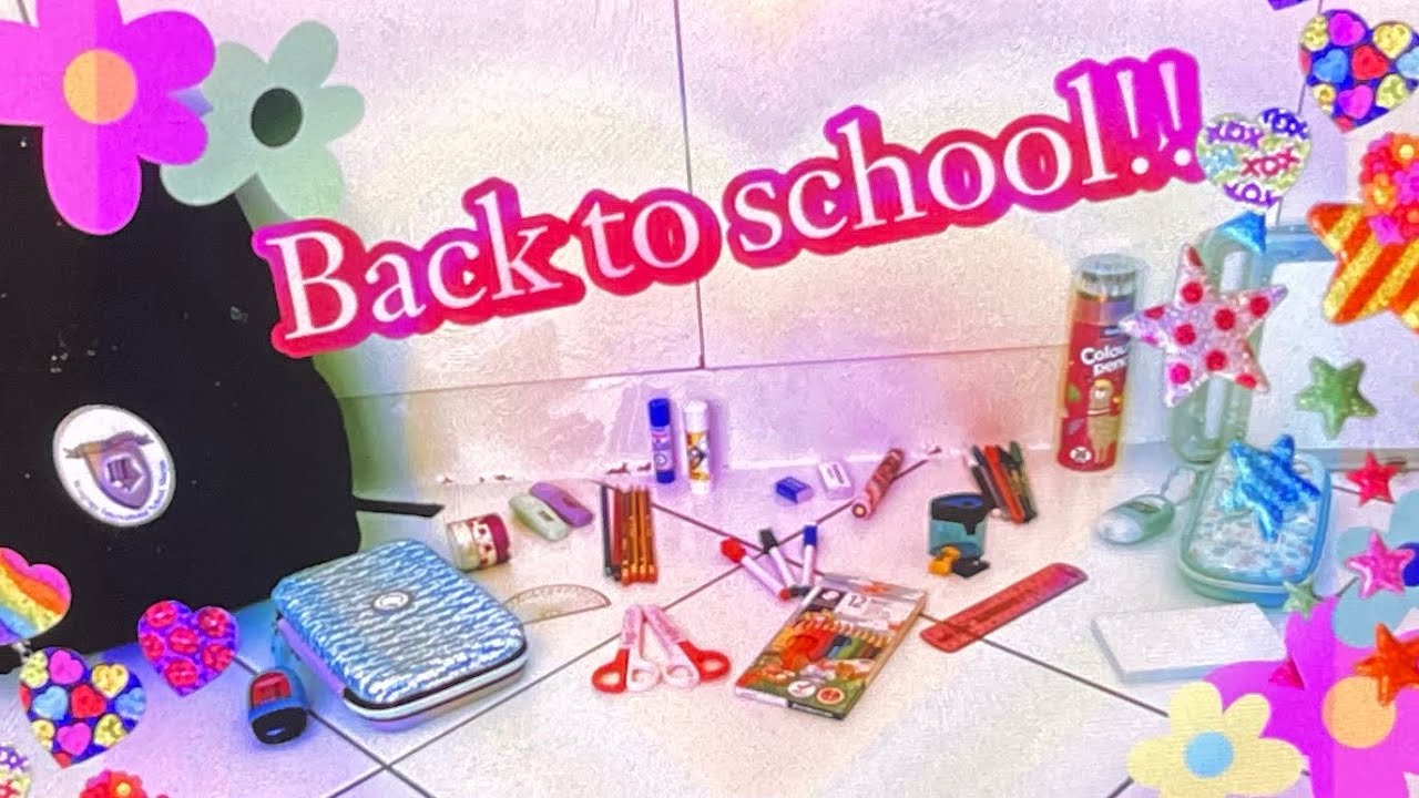 GOING BACK TO SCHOOL PACKING!! 📚🚌📓📖 - YouTube