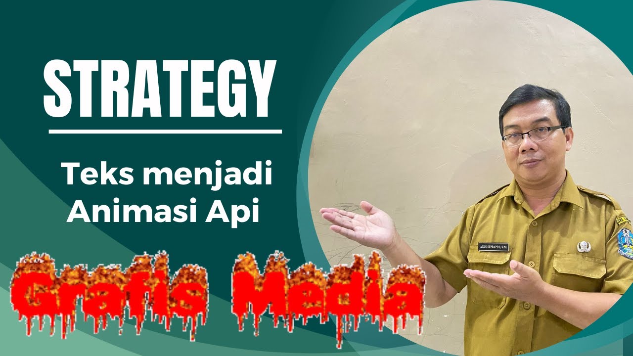 Cara membuat teks animasi after effect berapi - YouTube