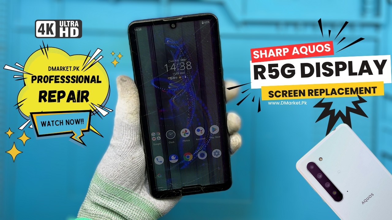 Sharp Aquos R5G LCD Screen Replacement | 100% Professional Repair ...