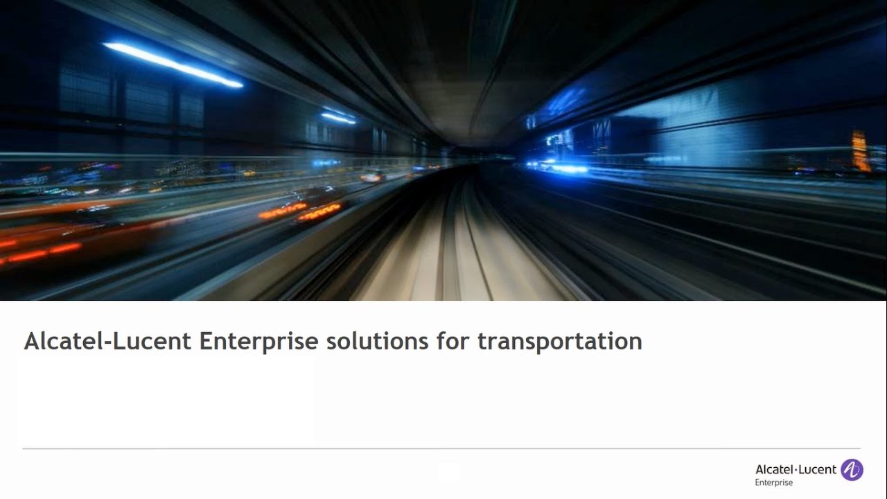 ALE Solution Overview for Transportation - YouTube