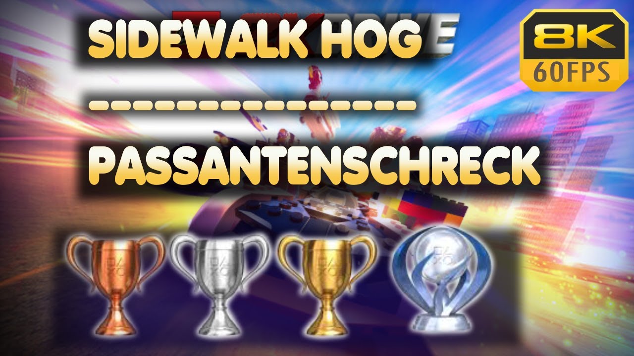 Lego 2k Drive | Sidewalk Hog | Trophy | Achievement Guide - YouTube
