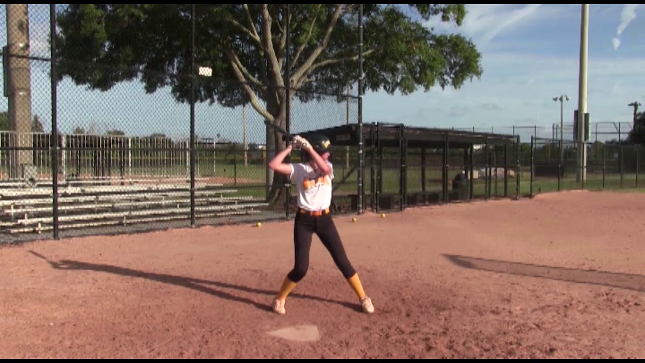 McKenzie Feeney Softball Skills Video - YouTube