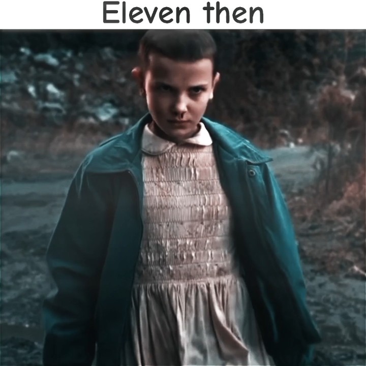 "Eleven then vs now!" | Eleven edit | Strenger things #shorts # ...