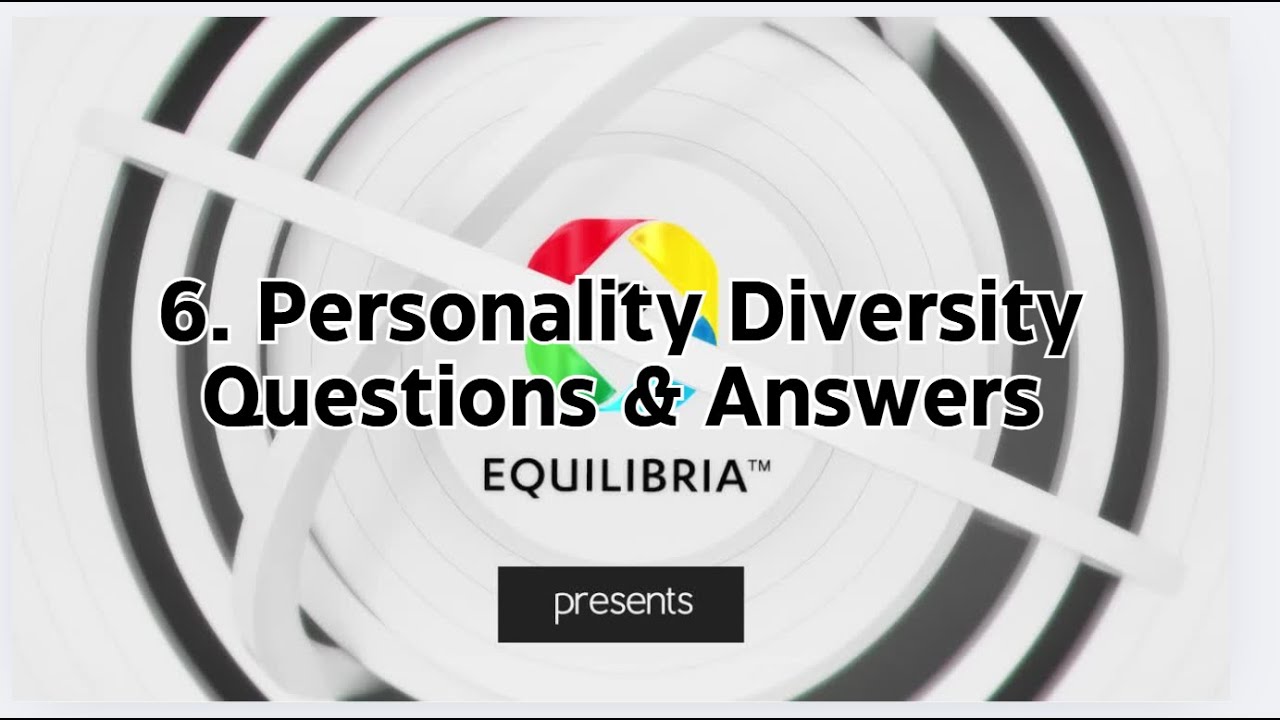 Personality Diversity Questions & Answers - YouTube