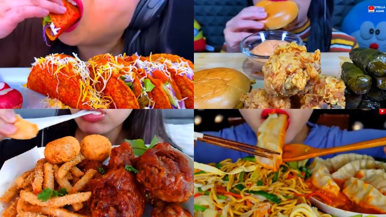 MUKBANG COMPILATIONS VIDEO | DELICIOUS BYTES | MUKBANG VIDEO - 91 ...