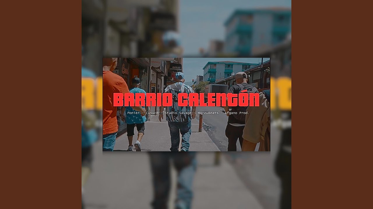 Cusuco x Ponier | El Barrio Calenton - YouTube