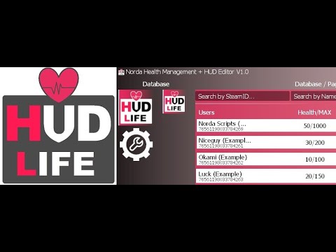 Gmod Health Modules + HUD Editor - YouTube