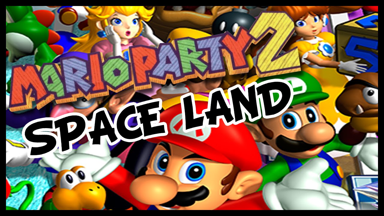 Mario Party 2 [Space Land] | KZ & Friends! - YouTube