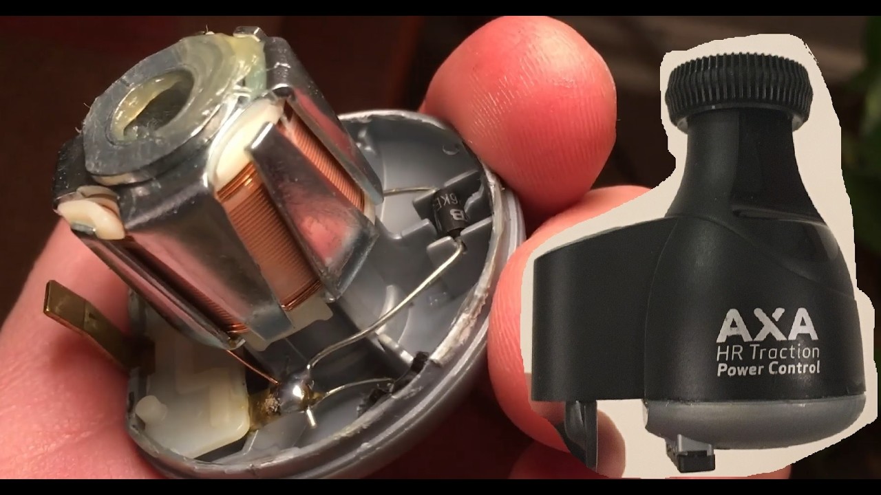 Opening AXA HR Traction Dynamo to check Solder Joints. (Then gluing it ...