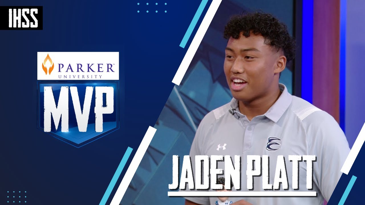 Eaton Tight End Jaden Platt - Week 10 Football MVP Bobblehead Winner ...