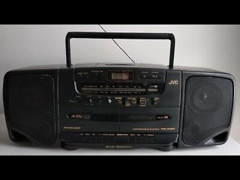 Remise en état : JVC PC-X95 "ghetto-blaster" ça sent bon les années 90 ...
