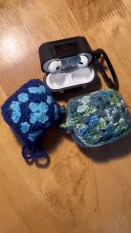 Crochet Handmade earpods - YouTube