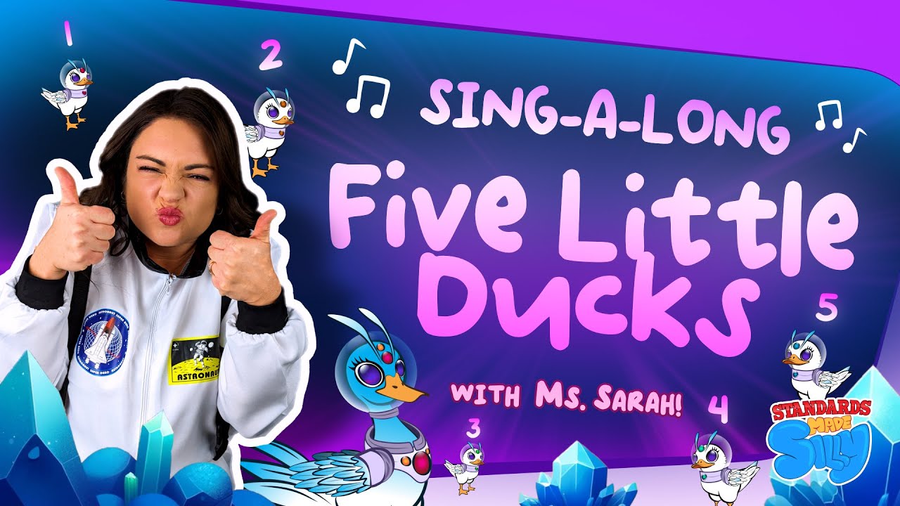 Five Little Ducks in Space with Ms. Sarah! - YouTube