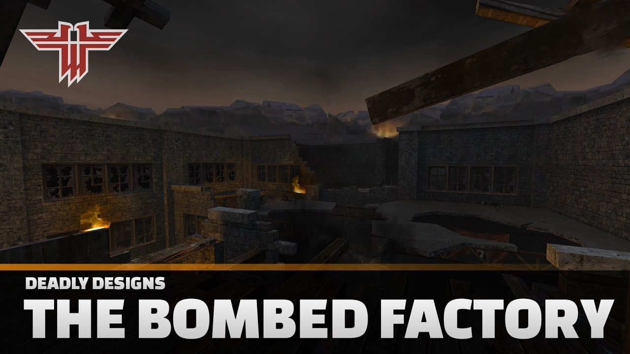 Return to Castle Wolfenstein — Deadly Designs — The Bombed Factory ...