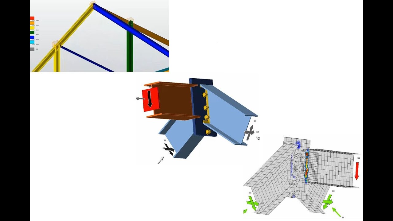 Steel Connection Design (BIM) _ TEKLA Structural Designer (TSD) - IDEA ...