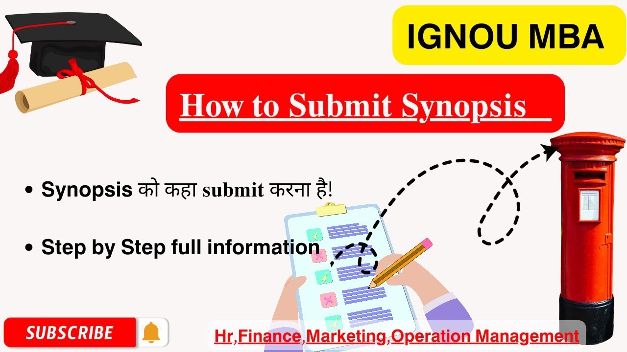 How to submit a synopsis? synopsis कैसे submit करे || #ignou # ...