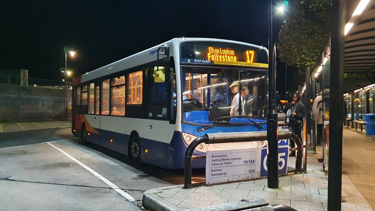 Whistling Turbo + Thrash! Stagecoach South East 36876 GN13 EYL on Route ...