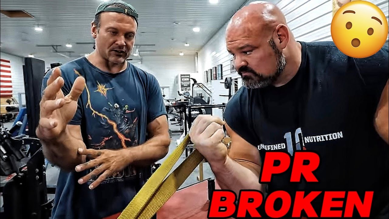 OH NO!! Brian Shaw BROKEN Devon Larratt's PRONATION PR - YouTube