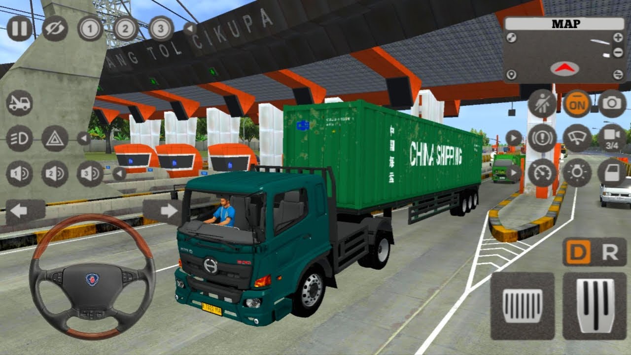 Game Mobil Mobilan Truk Kontainer Panjang Hijau Mod - Mobil Truk ...