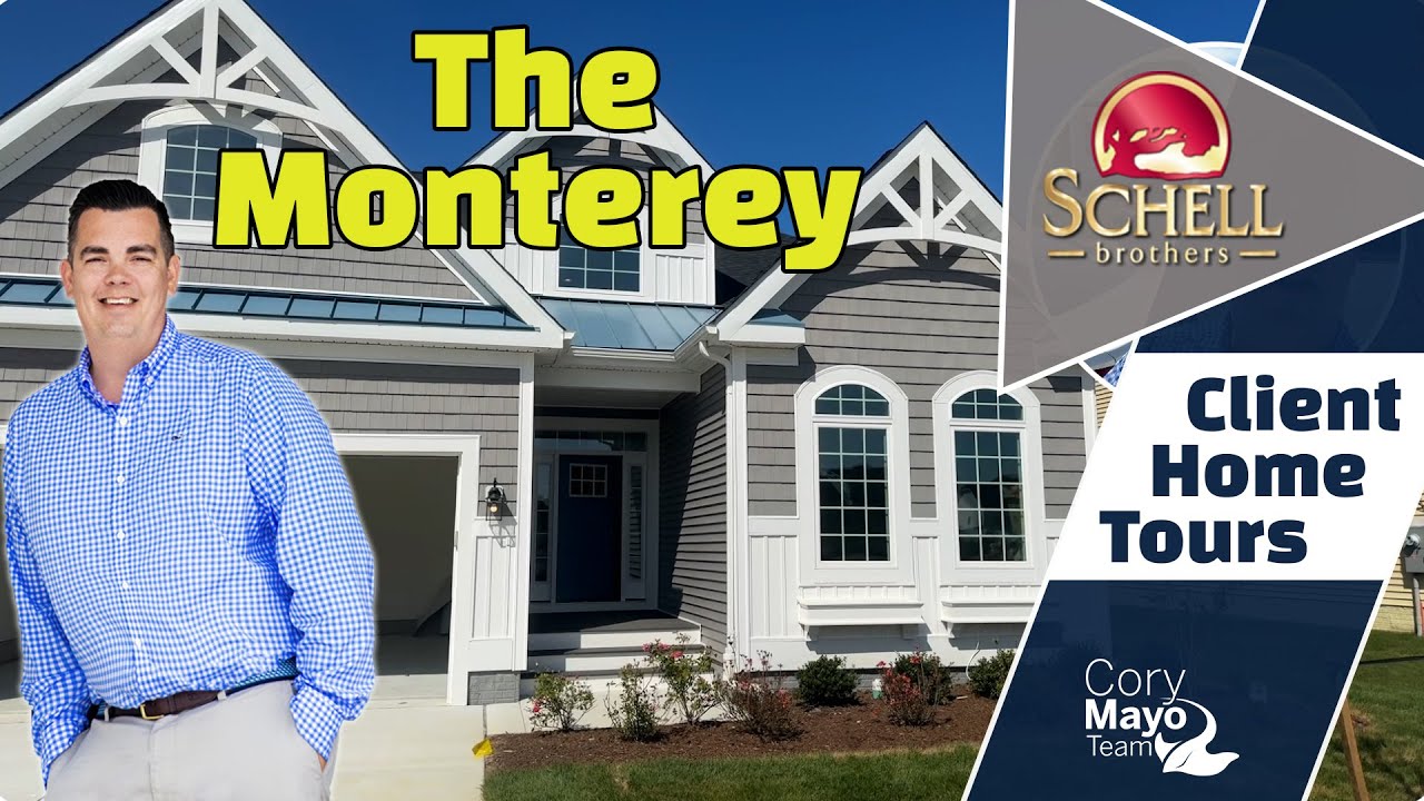 The Monterey "Client" Home Tour | Schell Brothers | 2-Story Upgrade with Gourmet Kitchen and ...