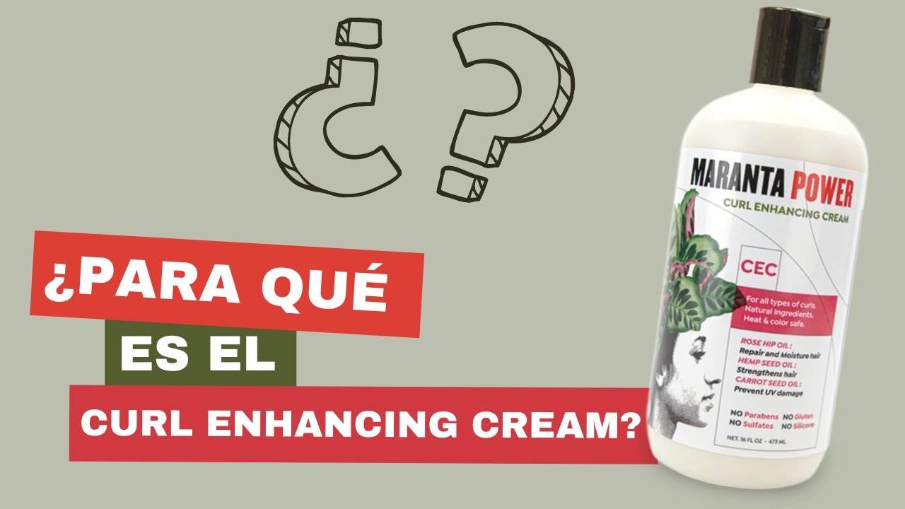 Maranta Power: ¿Para qué es el Curl Enhancing Cream? - YouTube