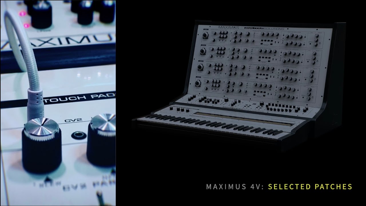 Analogue Solutions Maximus 4V Four Voice Polyphonic Synthesizer ...