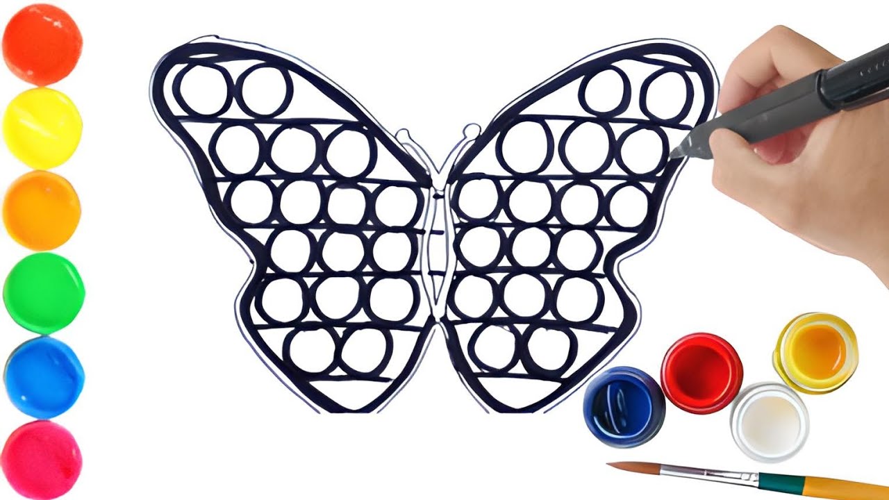 How To Draw Fidget toys Pop It and emoji and much more all very Easy ...