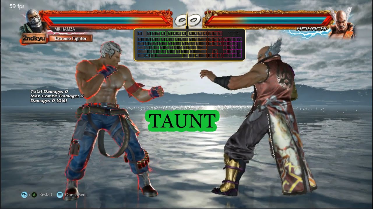 HOW TO DO EVERY CHARACTER TAUNT IN KEYBOARD TEKKEN 7 | BEST SETTINGS ...
