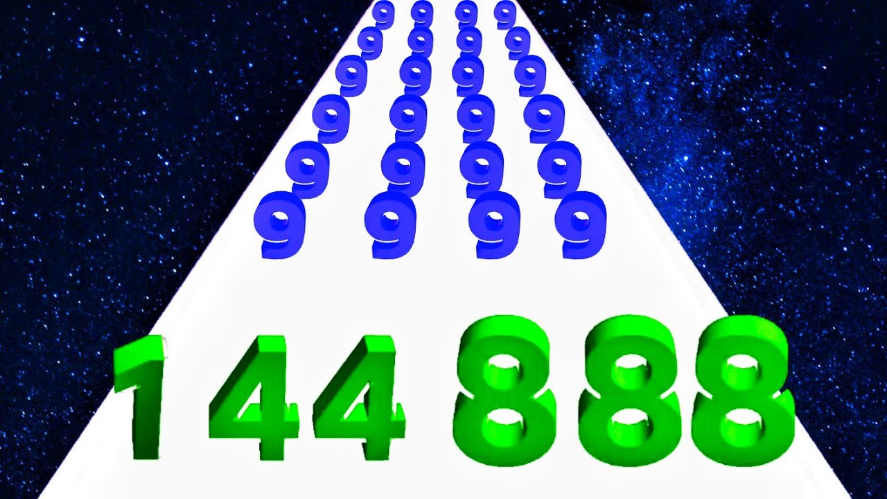 Number Master vs Number Stack 3D - Number Running Game (Math Games ...