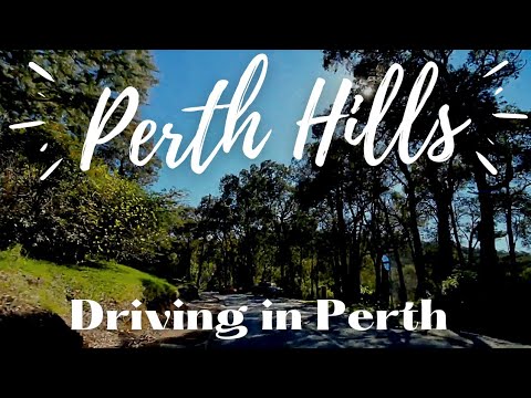 Driving in Perth - PERTH HILLS ( Western Australia) - YouTube