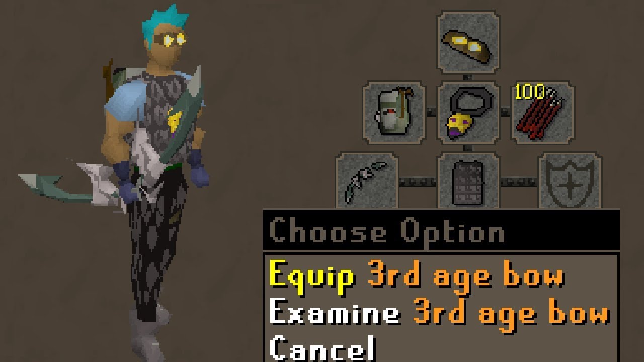 Low Level 3rd Age Bow PKing - YouTube