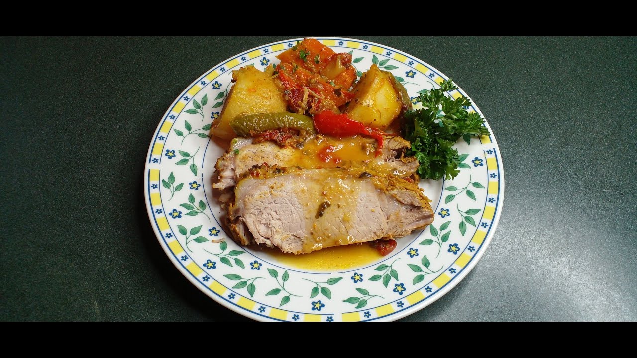 Tasty half pork loin ribs. Recipe step by step. Demi-côtes de longe de ...