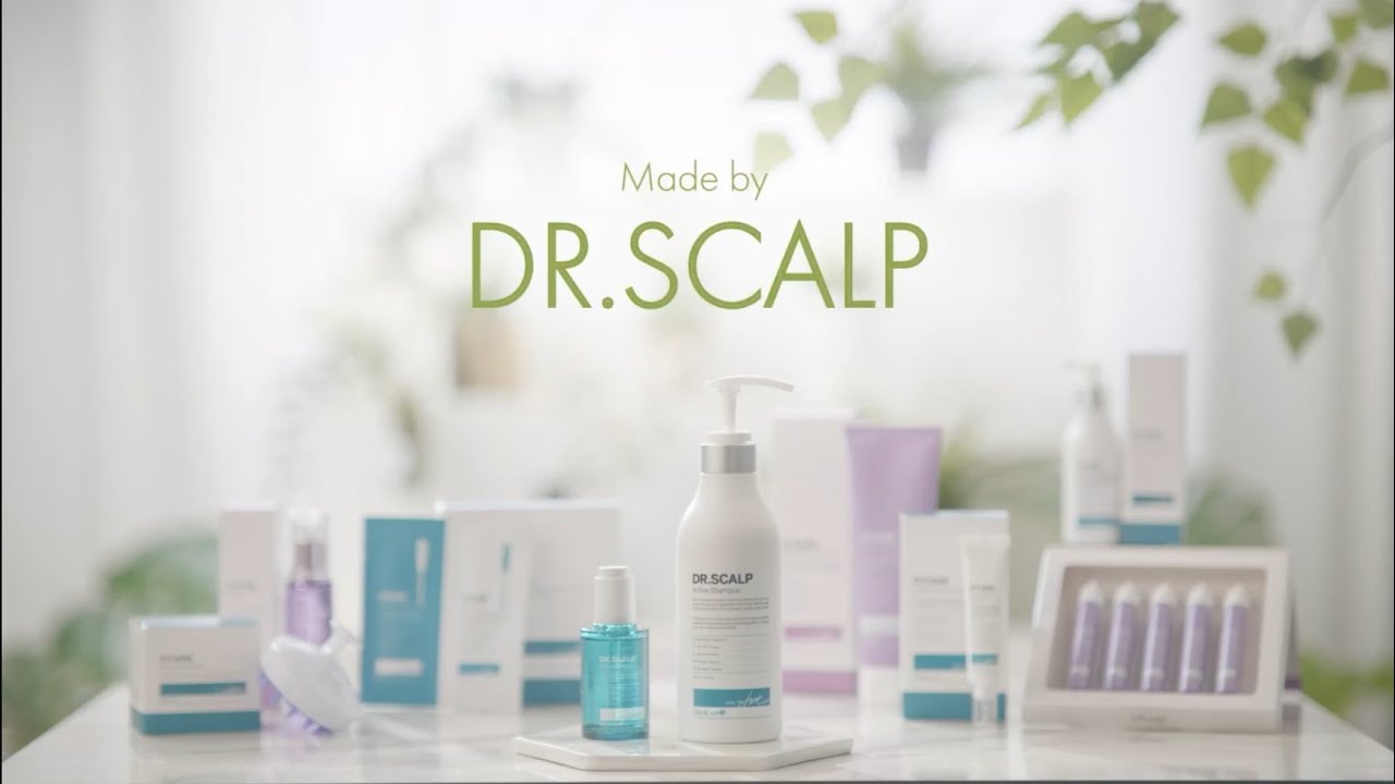 [Dr.Scalp] DR CARE Active Shampoo & Spicule ample Brand - YouTube