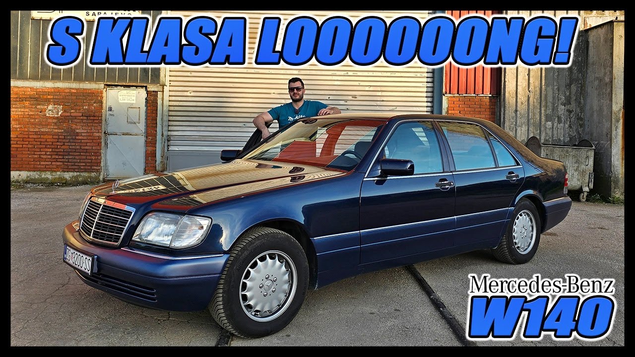 JEDAN, JEDINI, NEPONOVLJIVI SLON! MERCEDES-BENZ S KLASA W140 LONG ...