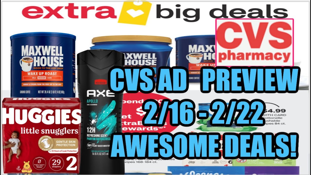 CVS AD PREVIEW (2/16 - 2/22) | **NEW Ad! - YouTube