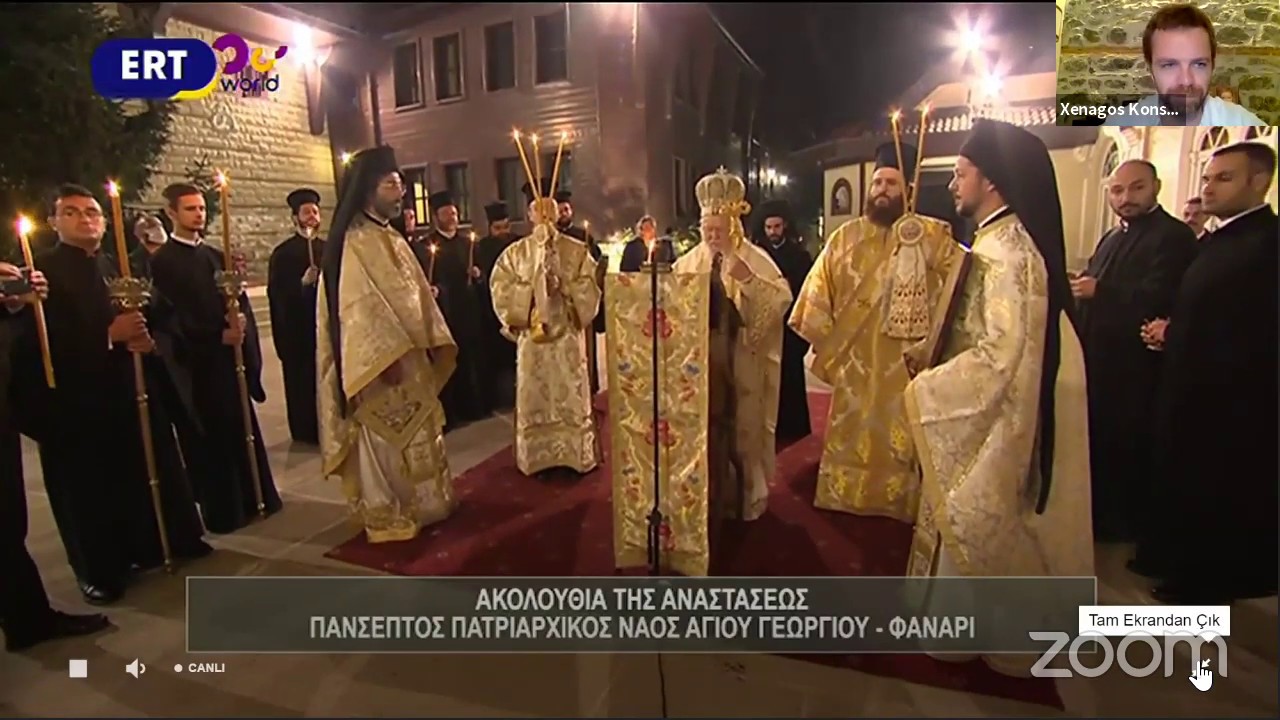 No: 2 Πασχα 2020 εποχή κορονοϊού ζωντανή σύνδεση Οικουμενικο ...