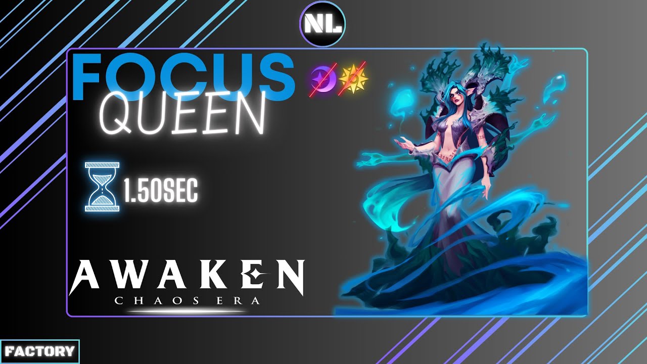 Awaken: Chaos Era , Focus Queen of Tides ! HELL 7 ( 1.50sec , No LD ...
