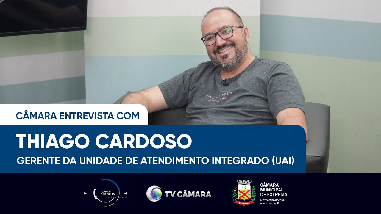 Câmara Entrevista com Thiago Cardoso - YouTube