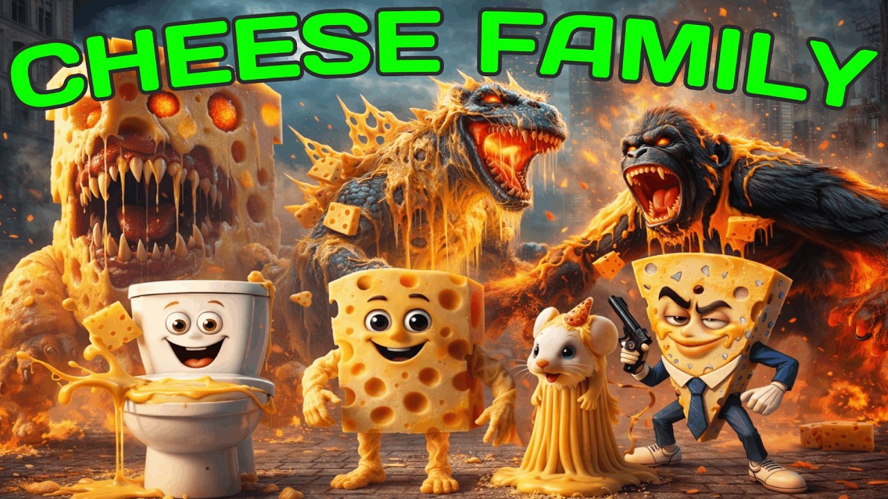 ALL CHEESE FAMILY Italian Brainrot Song - YouTube