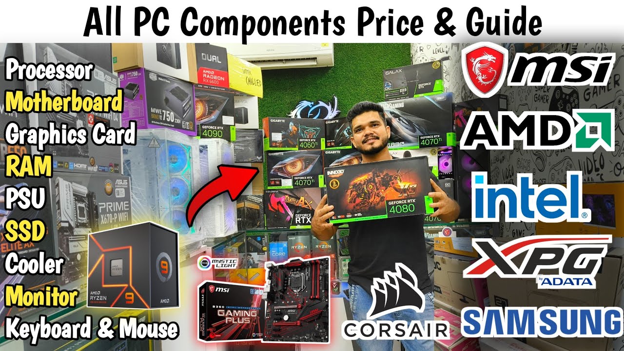 PC Components Prices & PC Build Guide 2024 | Graphics Card,SSD,RAM, PSU ...