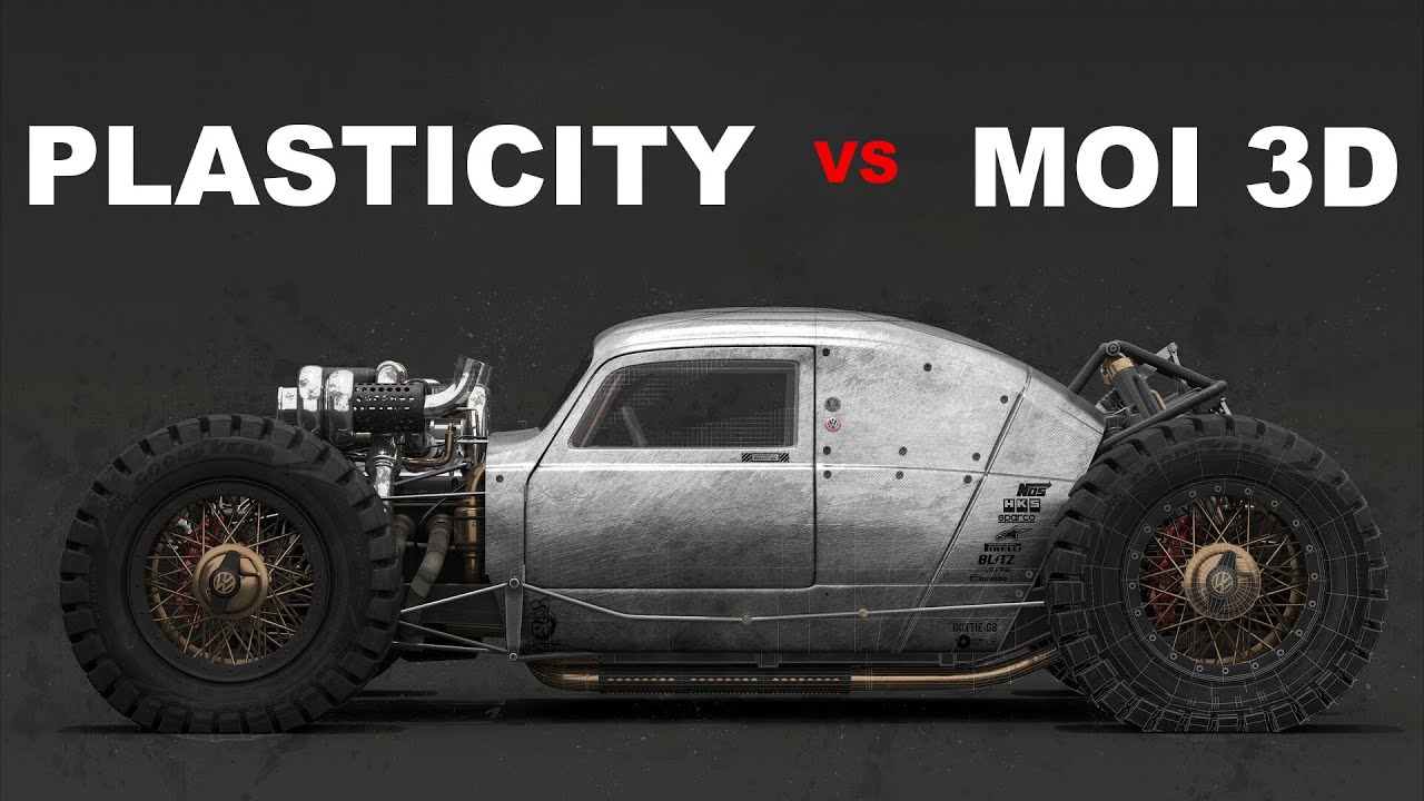Plasticity 3D vs MoI 3D 2025: Which Software is BETTER for 3D Modeling ...