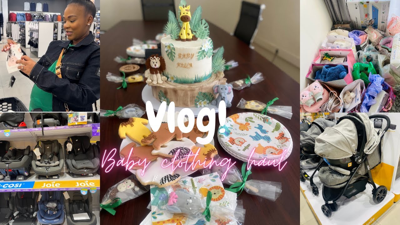 Mom Vlog : We have baby stuff now!!Baby clothing haul and gifts| South ...