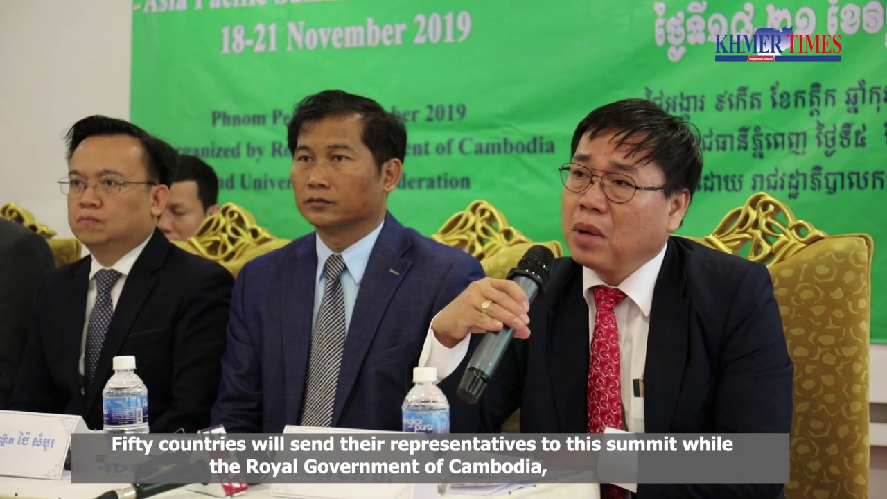 Press conference on the preparation to host Asia Pacific Summit - YouTube