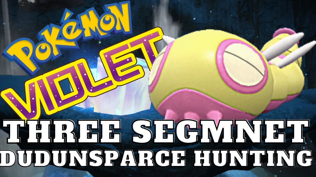 Shiny Hunting Three Segment Dudunsparce in Pokémon Scarlet and Violet ...